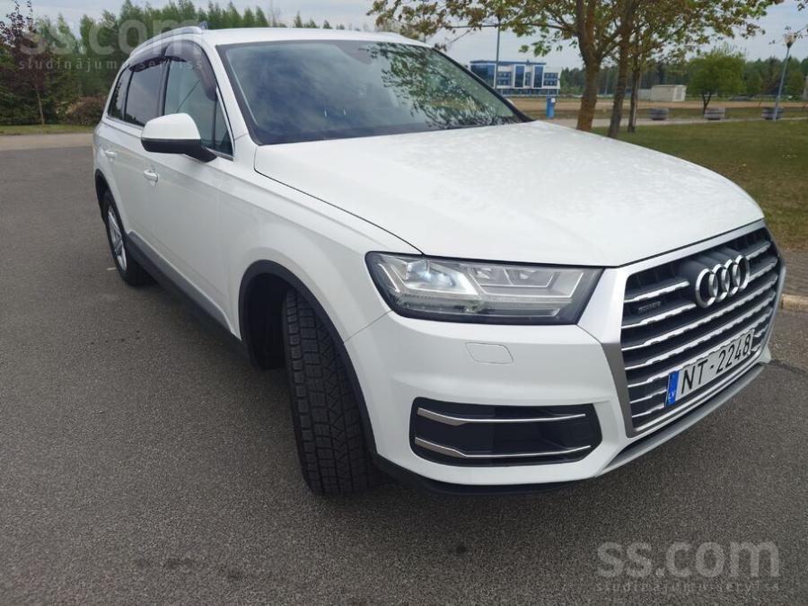 Balts Audi Q7 2018 Jelgava, ar dzinēja tilpumu 3.00 L un nobraukumu 265 tūkst. km par 21400 €, foto 3 vietnē AUTOMOTO.COM.LV