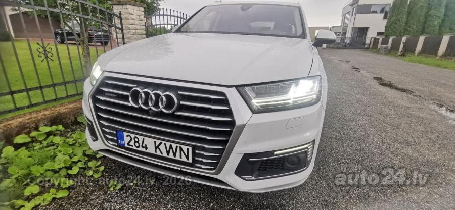 Balts Audi Q7 2018 Tallina, ar dzinēja tilpumu 3.00 L un nobraukumu 0 tūkst. km par 22900 €, foto 3 vietnē AUTOMOTO.COM.LV
