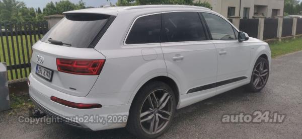 White Audi Q7 2018 in Tallinn, with an engine capacity of 3.00 L and mileage of 0 thousand km for 22900 €, photo 3 on AUTOMOTO.COM.LV
