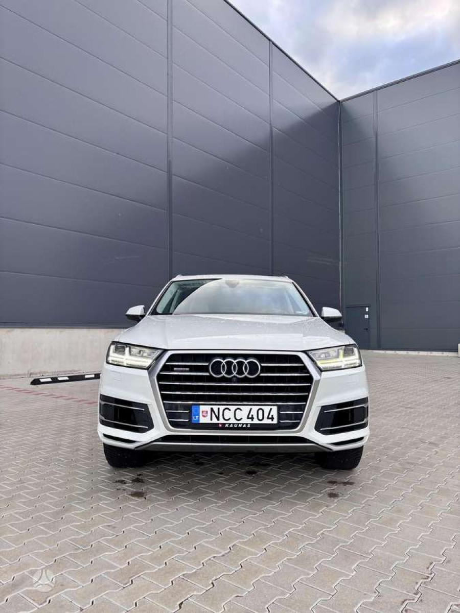 Balts Audi Q7 2018 Šauļi, ar dzinēja tilpumu 3.00 L un nobraukumu 269 tūkst. km par 17650 €, foto 3 vietnē AUTOMOTO.COM.LV