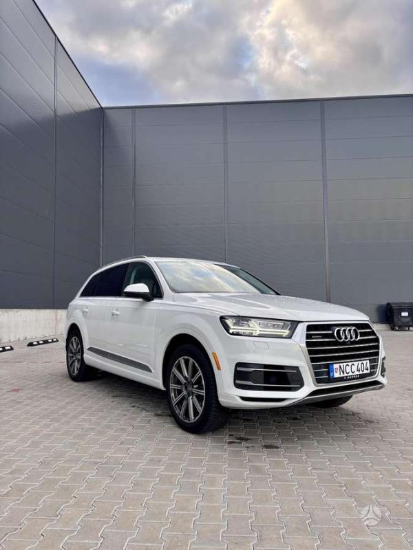 Balts Audi Q7 2018 Šauļi, ar dzinēja tilpumu 3.00 L un nobraukumu 269 tūkst. km par 17650 €, foto 3 vietnē AUTOMOTO.COM.LV