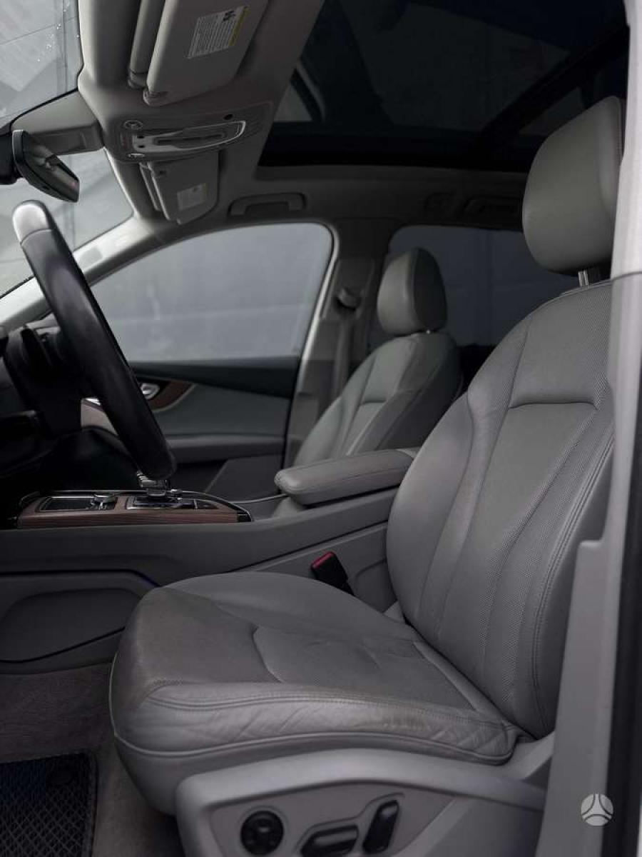 Balts Audi Q7 2018 Šauļi, ar dzinēja tilpumu 3.00 L un nobraukumu 269 tūkst. km par 17650 €, foto 12 vietnē AUTOMOTO.COM.LV