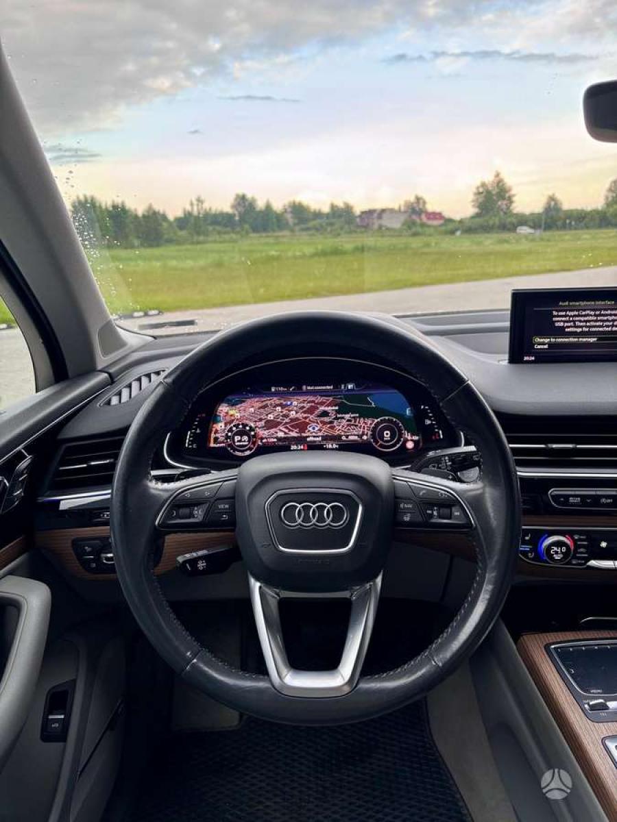 Balts Audi Q7 2018 Šauļi, ar dzinēja tilpumu 3.00 L un nobraukumu 269 tūkst. km par 17650 €, foto 14 vietnē AUTOMOTO.COM.LV