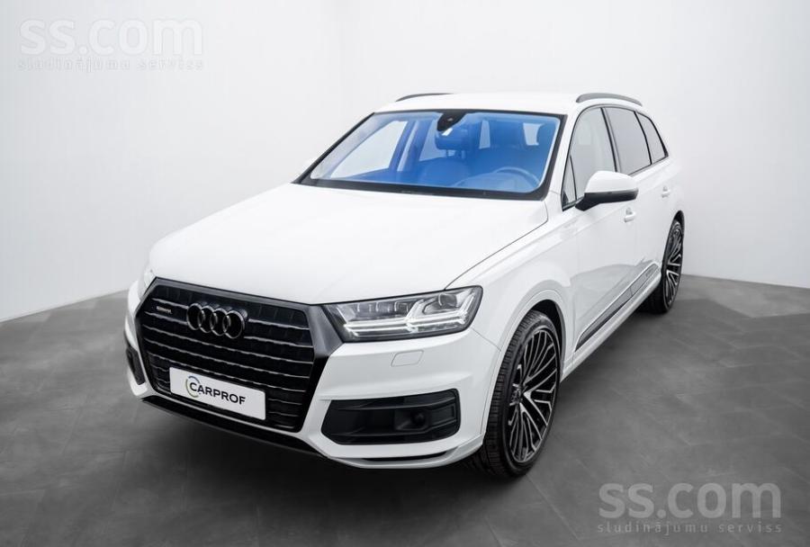 Balts Audi Q7 2018 Tallina, ar dzinēja tilpumu 3.00 L un nobraukumu 230 tūkst. km par 26499 €, foto 1 vietnē AUTOMOTO.COM.LV