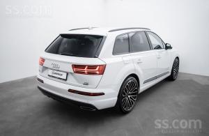 Balts Audi Q7 2018 Tallina, ar dzinēja tilpumu 3.00 L un nobraukumu 230 tūkst. km par 26499 €, foto 4 vietnē AUTOMOTO.COM.LV