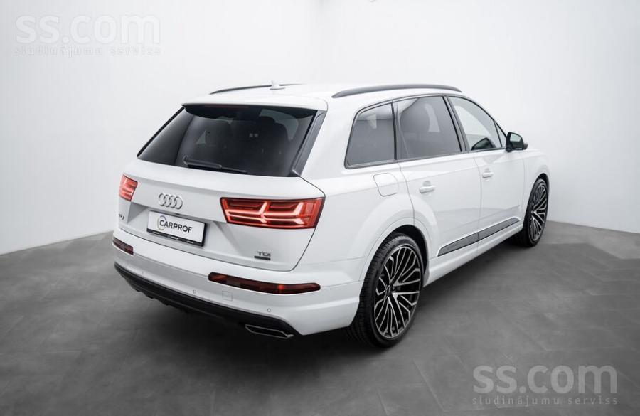 Balts Audi Q7 2018 Tallina, ar dzinēja tilpumu 3.00 L un nobraukumu 230 tūkst. km par 26499 €, foto 4 vietnē AUTOMOTO.COM.LV