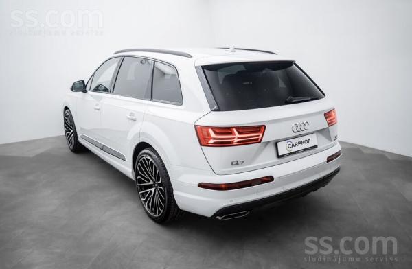 Balts Audi Q7 2018 Tallina, ar dzinēja tilpumu 3.00 L un nobraukumu 230 tūkst. km par 26499 €, foto 8 vietnē AUTOMOTO.COM.LV