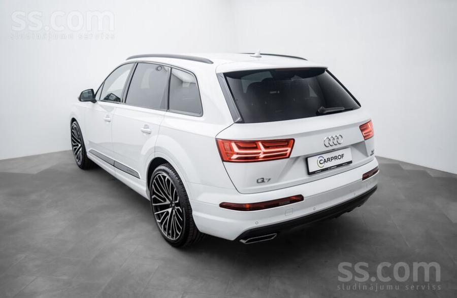 Balts Audi Q7 2018 Tallina, ar dzinēja tilpumu 3.00 L un nobraukumu 230 tūkst. km par 26499 €, foto 9 vietnē AUTOMOTO.COM.LV
