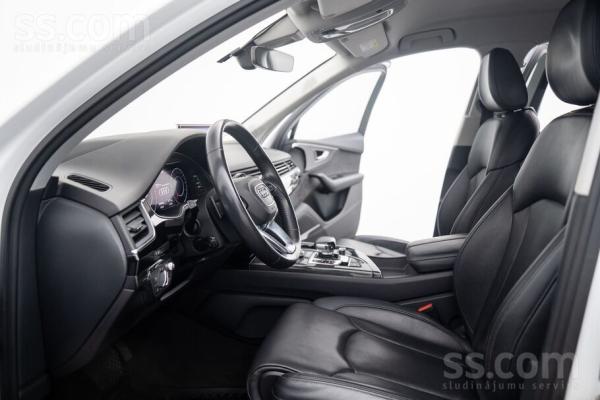 Balts Audi Q7 2018 Tallina, ar dzinēja tilpumu 3.00 L un nobraukumu 230 tūkst. km par 26499 €, foto 10 vietnē AUTOMOTO.COM.LV