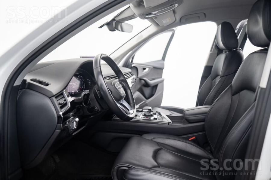 Balts Audi Q7 2018 Tallina, ar dzinēja tilpumu 3.00 L un nobraukumu 230 tūkst. km par 26499 €, foto 11 vietnē AUTOMOTO.COM.LV