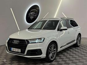 White Audi Q7 2018 in Marijampole, with an engine capacity of 2.97 L and mileage of 264 thousand km for 24950 €, photo 8 on AUTOMOTO.COM.LV