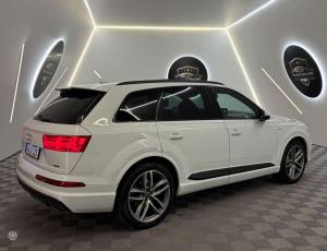 White Audi Q7 2018 in Marijampole, with an engine capacity of 2.97 L and mileage of 264 thousand km for 24950 €, photo 9 on AUTOMOTO.COM.LV