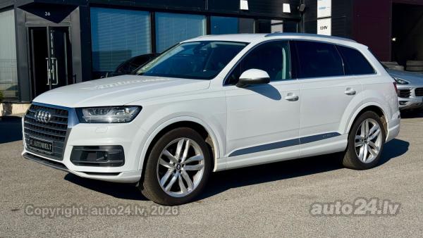 Audi Q7 2018 in Tallinn on AUTOMOTO.COM.LV White Audi Q7 2018 in Tallinn, with an engine capacity of 3.00 L and mileage of 188 thousand km for 28000 €, photo 5 on AUTOMOTO.COM.LV