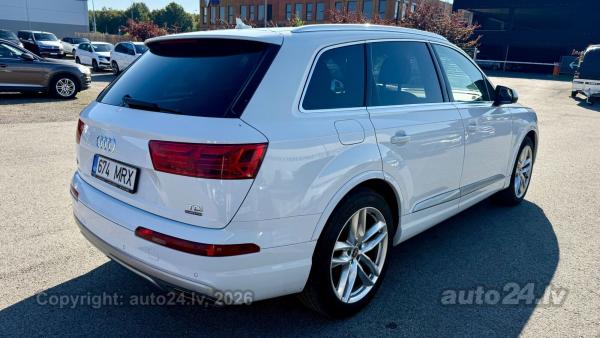 Audi Q7 2018 in Tallinn on AUTOMOTO.COM.LV White Audi Q7 2018 in Tallinn, with an engine capacity of 3.00 L and mileage of 188 thousand km for 28000 €, photo 9 on AUTOMOTO.COM.LV