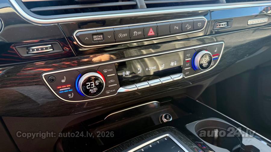 White Audi Q7 2018 in Tallinn, with an engine capacity of 3.00 L and mileage of 188 thousand km for 28000 €, photo 19 on AUTOMOTO.COM.LV