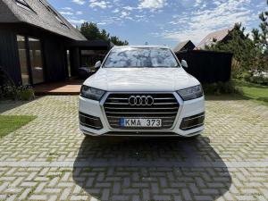 White Audi Q7 2018 in Vilnius, with an engine capacity of 2.97 L and mileage of 235 thousand km for 22000 €, photo 4 on AUTOMOTO.COM.LV