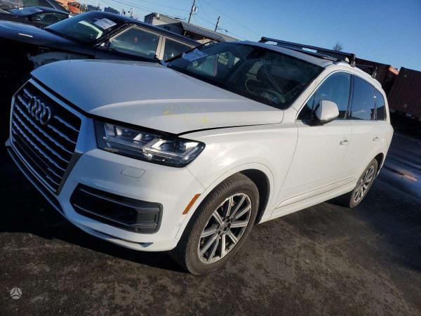 White Audi Q7 2019 in Vilnius, with an engine capacity of 3.00 L and mileage of 145 thousand km for 12000 €, photo 1 on AUTOMOTO.COM.LV