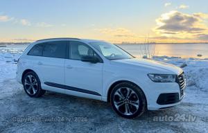 White Audi Q7 2019 in Tallinn, with an engine capacity of 3.00 L and mileage of 72 thousand km for 45500 €, photo 2 on AUTOMOTO.COM.LV