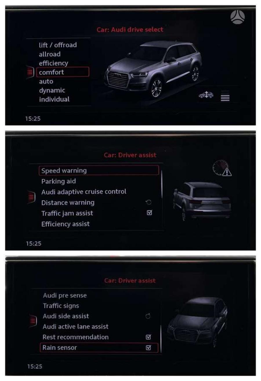 Белый Ауди Ку 7 2019 в Каунас, объемом двигателя 2.97 л и пробегом 138 тыс. км за 39000 €, фото 11 на AUTOMOTO.COM.LV