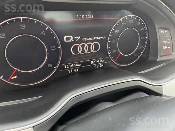 Белый Ауди Ку 7 2019 в Огре, объемом двигателя 3.00 л и пробегом 124 тыс. км за 36500 €, фото 6 на AUTOMOTO.COM.LV
