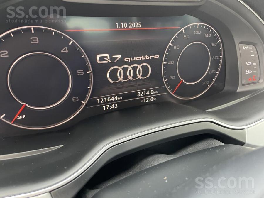Balts Audi Q7 2019 Ogre, ar dzinēja tilpumu 3.00 L un nobraukumu 124 tūkst. km par 36000 €, foto 7 vietnē AUTOMOTO.COM.LV