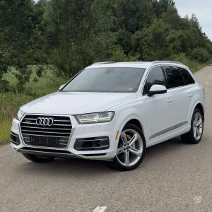 Balts Audi Q7 2019 Tauragė, ar dzinēja tilpumu 3.00 L un nobraukumu 169 tūkst. km par 22400 €, foto  vietnē AUTOMOTO.COM.LV