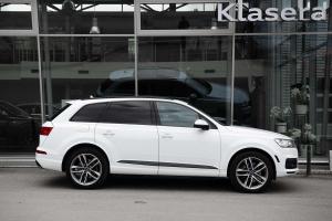 White Audi Q7 2019 in Klaipeda, with an engine capacity of 3.00 L and mileage of 137 thousand km for 26900 €, photo 10 on AUTOMOTO.COM.LV