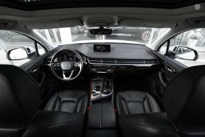 White Audi Q7 2019 in Klaipeda, with an engine capacity of 3.00 L and mileage of 137 thousand km for 26900 €, photo 21 on AUTOMOTO.COM.LV