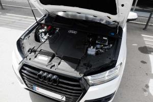 White Audi Q7 2019 in Klaipeda, with an engine capacity of 3.00 L and mileage of 137 thousand km for 26900 €, photo 28 on AUTOMOTO.COM.LV