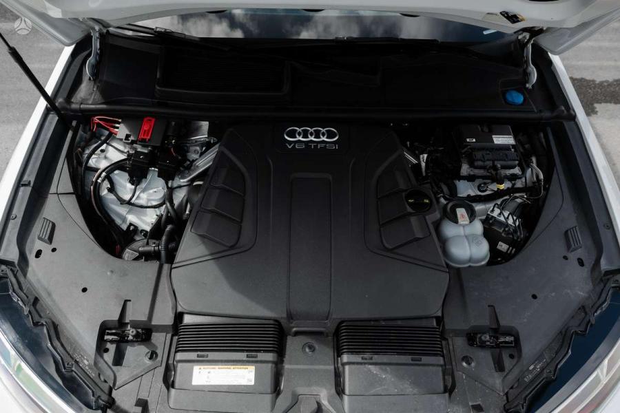 White Audi Q7 2019 in Klaipeda, with an engine capacity of 3.00 L and mileage of 137 thousand km for 26900 €, photo 29 on AUTOMOTO.COM.LV