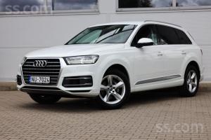 Balts Audi Q7 2019 Rīga, ar dzinēja tilpumu 3.00 L un nobraukumu 204 tūkst. km par 19495 €, foto 1 vietnē AUTOMOTO.COM.LV