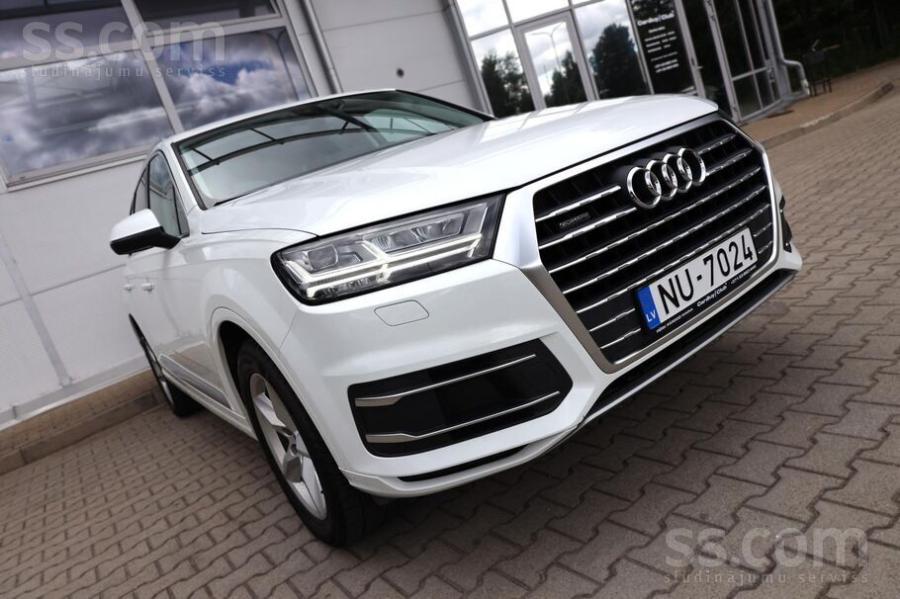 Balts Audi Q7 2019 Rīga, ar dzinēja tilpumu 3.00 L un nobraukumu 204 tūkst. km par 19495 €, foto 4 vietnē AUTOMOTO.COM.LV
