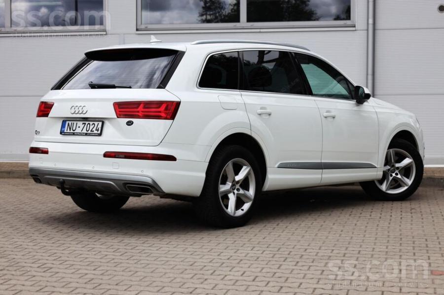 Balts Audi Q7 2019 Rīga, ar dzinēja tilpumu 3.00 L un nobraukumu 204 tūkst. km par 19495 €, foto 7 vietnē AUTOMOTO.COM.LV