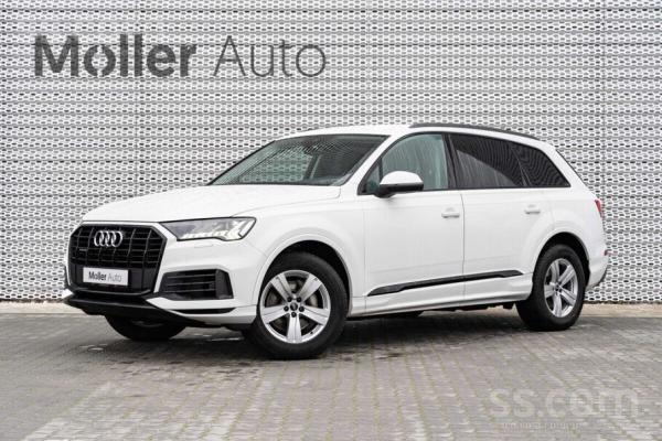 Balts Audi Q7 2020 Rīga, ar dzinēja tilpumu 3.00 L un nobraukumu 134 tūkst. km par 43100 €, foto 1 vietnē AUTOMOTO.COM.LV