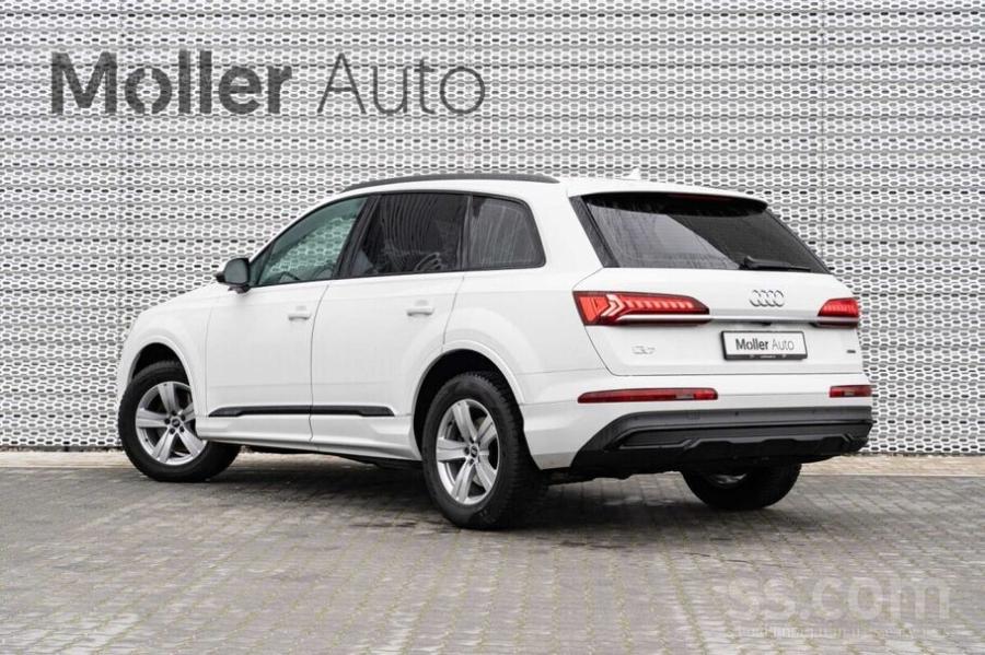 Balts Audi Q7 2020 Rīga, ar dzinēja tilpumu 3.00 L un nobraukumu 134 tūkst. km par 43100 €, foto 3 vietnē AUTOMOTO.COM.LV