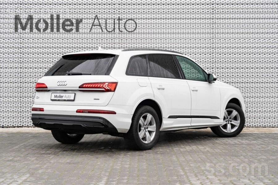 Balts Audi Q7 2020 Rīga, ar dzinēja tilpumu 3.00 L un nobraukumu 134 tūkst. km par 43100 €, foto 4 vietnē AUTOMOTO.COM.LV