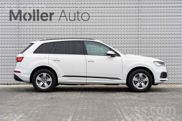 Balts Audi Q7 2020 Rīga, ar dzinēja tilpumu 3.00 L un nobraukumu 134 tūkst. km par 43100 €, foto 5 vietnē AUTOMOTO.COM.LV