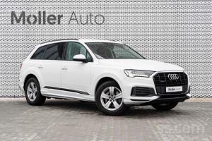 White Audi Q7 2020 in Riga, with an engine capacity of 3.00 L and mileage of 134 thousand km for 41550 €, photo 2 on AUTOMOTO.COM.LV