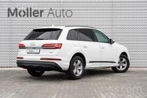 White Audi Q7 2020 in Riga, with an engine capacity of 3.00 L and mileage of 134 thousand km for 41550 €, photo 4 on AUTOMOTO.COM.LV