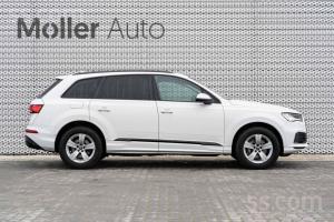 White Audi Q7 2020 in Riga, with an engine capacity of 3.00 L and mileage of 134 thousand km for 41550 €, photo 5 on AUTOMOTO.COM.LV