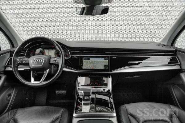 Balts Audi Q7 2020 Rīga, ar dzinēja tilpumu 3.00 L un nobraukumu 134 tūkst. km par 41550 €, foto 7 vietnē AUTOMOTO.COM.LV
