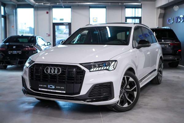 Balts Audi Q7 2020 Kauņa, ar dzinēja tilpumu 2.97 L un nobraukumu 103 tūkst. km par 52950 €, foto 4 vietnē AUTOMOTO.COM.LV