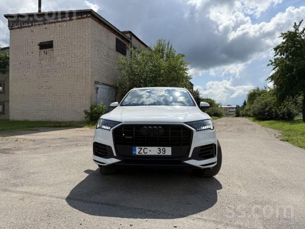 Balts Audi Q7 2020 Limbaži, ar dzinēja tilpumu 3.00 L un nobraukumu 122 tūkst. km par 41500 €, foto 2 vietnē AUTOMOTO.COM.LV