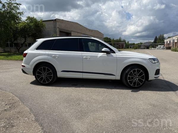 Balts Audi Q7 2020 Limbaži, ar dzinēja tilpumu 3.00 L un nobraukumu 122 tūkst. km par 41500 €, foto 4 vietnē AUTOMOTO.COM.LV