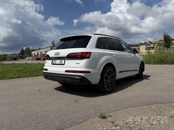 Balts Audi Q7 2020 Limbaži, ar dzinēja tilpumu 3.00 L un nobraukumu 122 tūkst. km par 41500 €, foto 5 vietnē AUTOMOTO.COM.LV