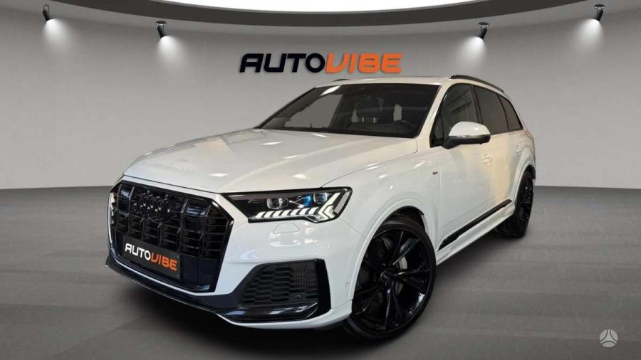 Balts Audi Q7 2020 Viļņa, ar dzinēja tilpumu 3.00 L un nobraukumu 170 tūkst. km par 44989 €, foto 1 vietnē AUTOMOTO.COM.LV