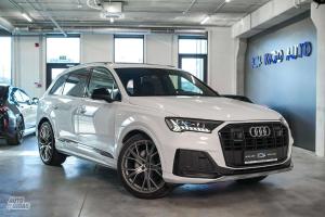 Balts Audi Q7 2020 Marijampole, ar dzinēja tilpumu 3.00 L un nobraukumu 103 tūkst. km par 49950 €, foto  vietnē AUTOMOTO.COM.LV