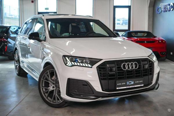 Balts Audi Q7 2020 Marijampole, ar dzinēja tilpumu 3.00 L un nobraukumu 103 tūkst. km par 49950 €, foto 2 vietnē AUTOMOTO.COM.LV