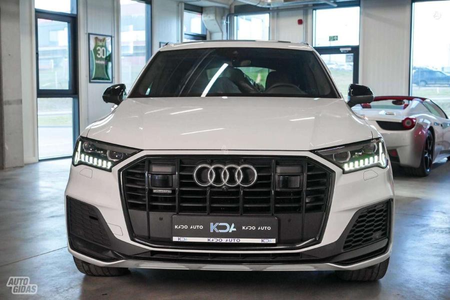Balts Audi Q7 2020 Marijampole, ar dzinēja tilpumu 3.00 L un nobraukumu 103 tūkst. km par 49950 €, foto 3 vietnē AUTOMOTO.COM.LV