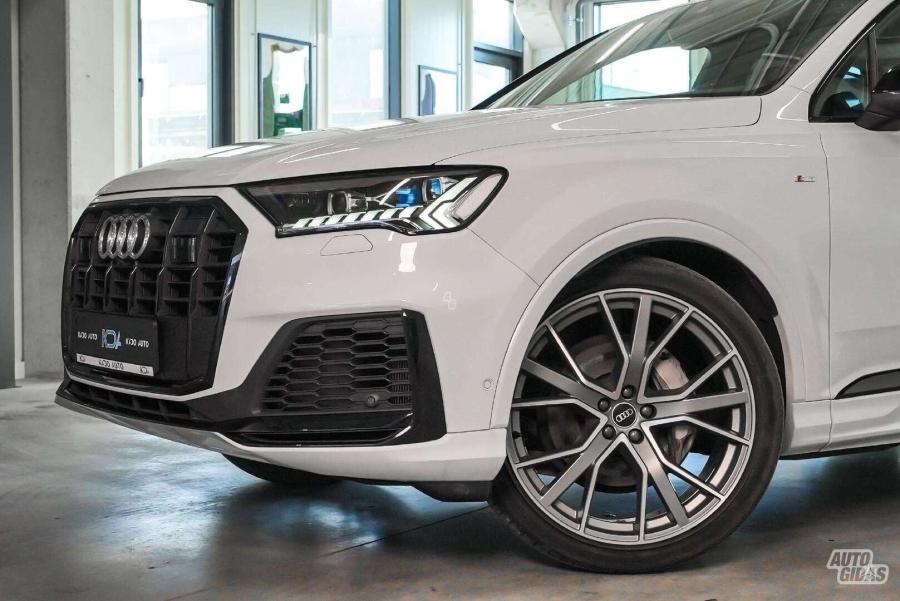 Balts Audi Q7 2020 Marijampole, ar dzinēja tilpumu 3.00 L un nobraukumu 103 tūkst. km par 49950 €, foto 6 vietnē AUTOMOTO.COM.LV